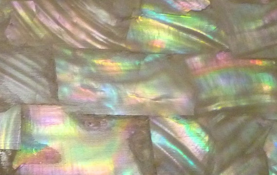 A Colorful Genuine Mother of Pearl Shell INLAY Real Shell - Etsy