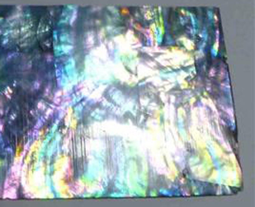 Genuine DARK RAINBOW Mother of Pearl Shell Inlay Real Shell Thin Sheet ...