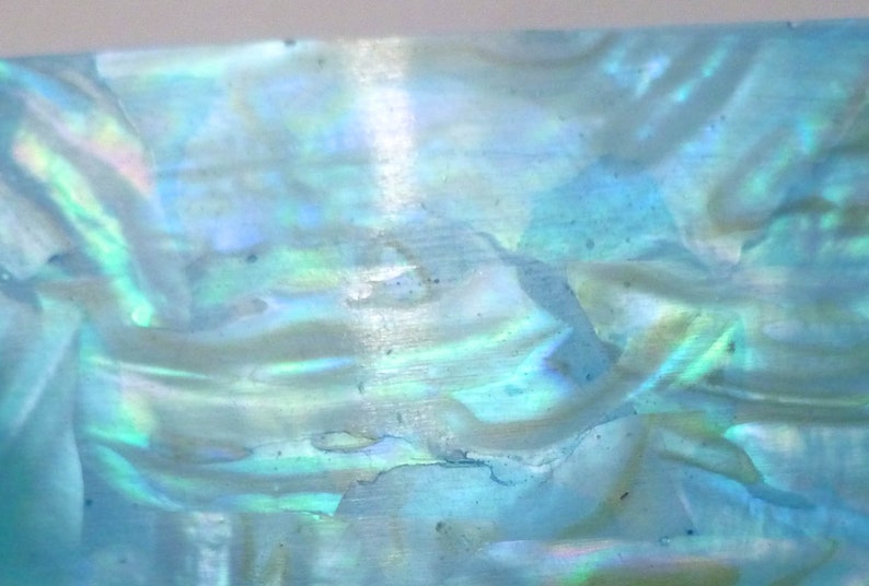 Genuine Blue Mother of Pearl Shell Inlay Real Shell Thin Sheet Veneer ...