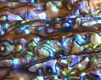 Paper, Party & Kids A Natural Genuine PAUA Inlay Real Shell Thin Sheet ...