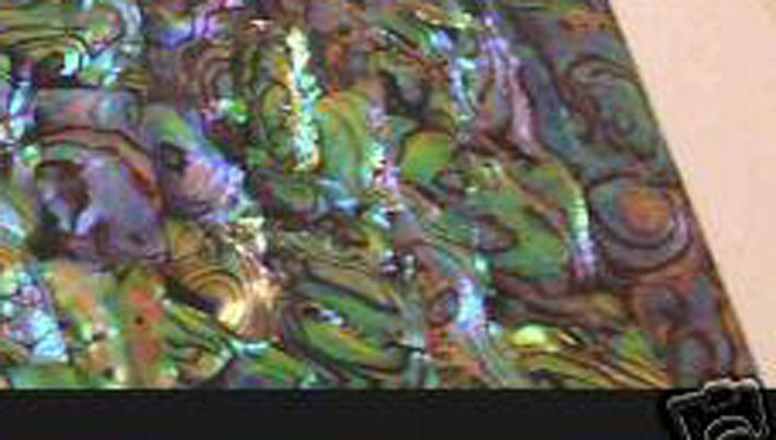 Genuine DARK PAUA Inlay Real Shell Thin Sheet Veneer Overlay DIY ...