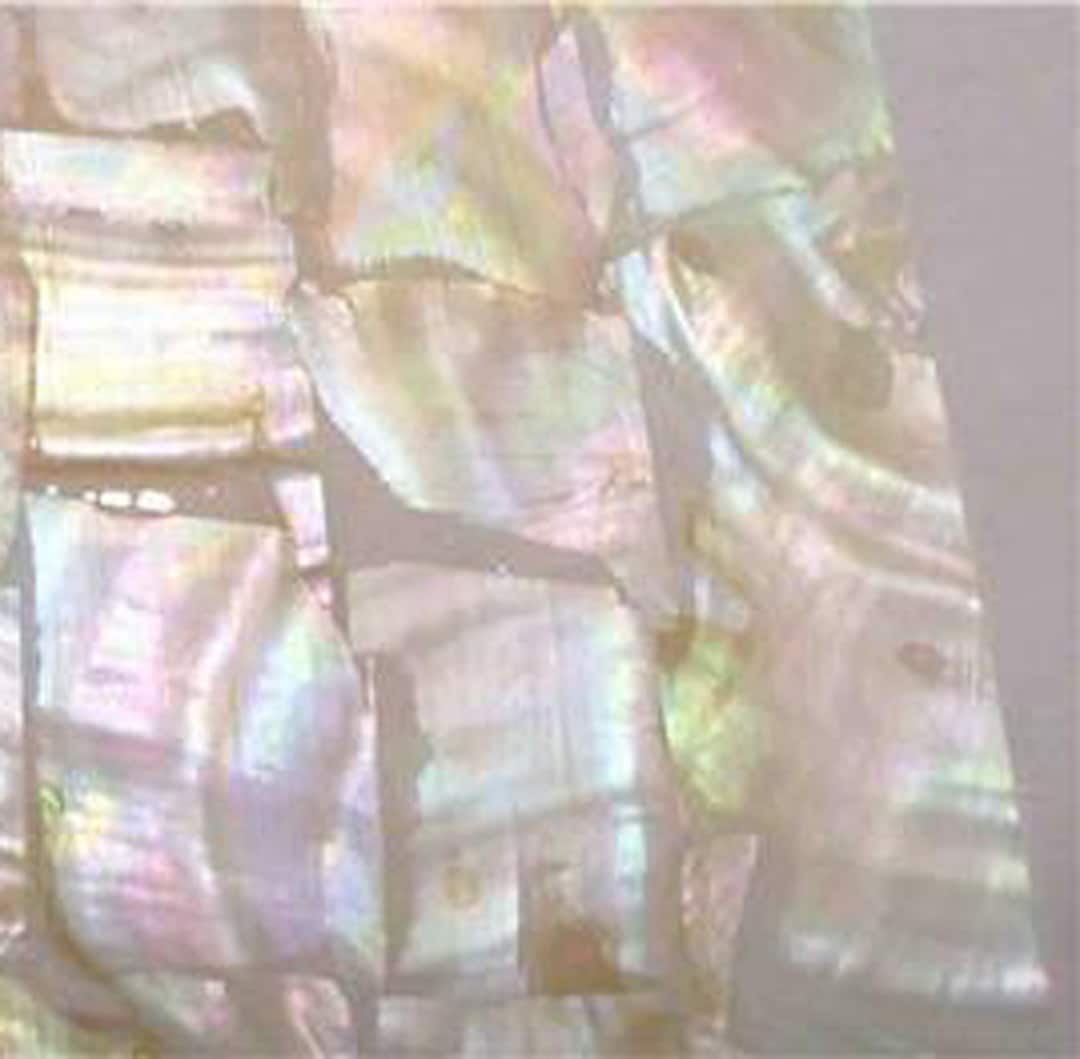 Genuine Mother of Pearl Shell INLAY Real Shell Thin Sheet Veneer ...