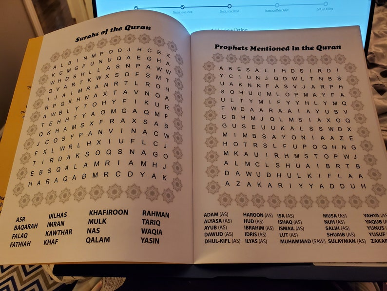 Islamic Word Search - Etsy