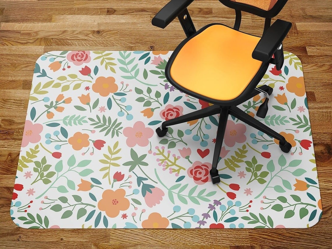 Office Chair Mat Spring Day Wind Chair Pad, Splash Mat, Waterproof ...