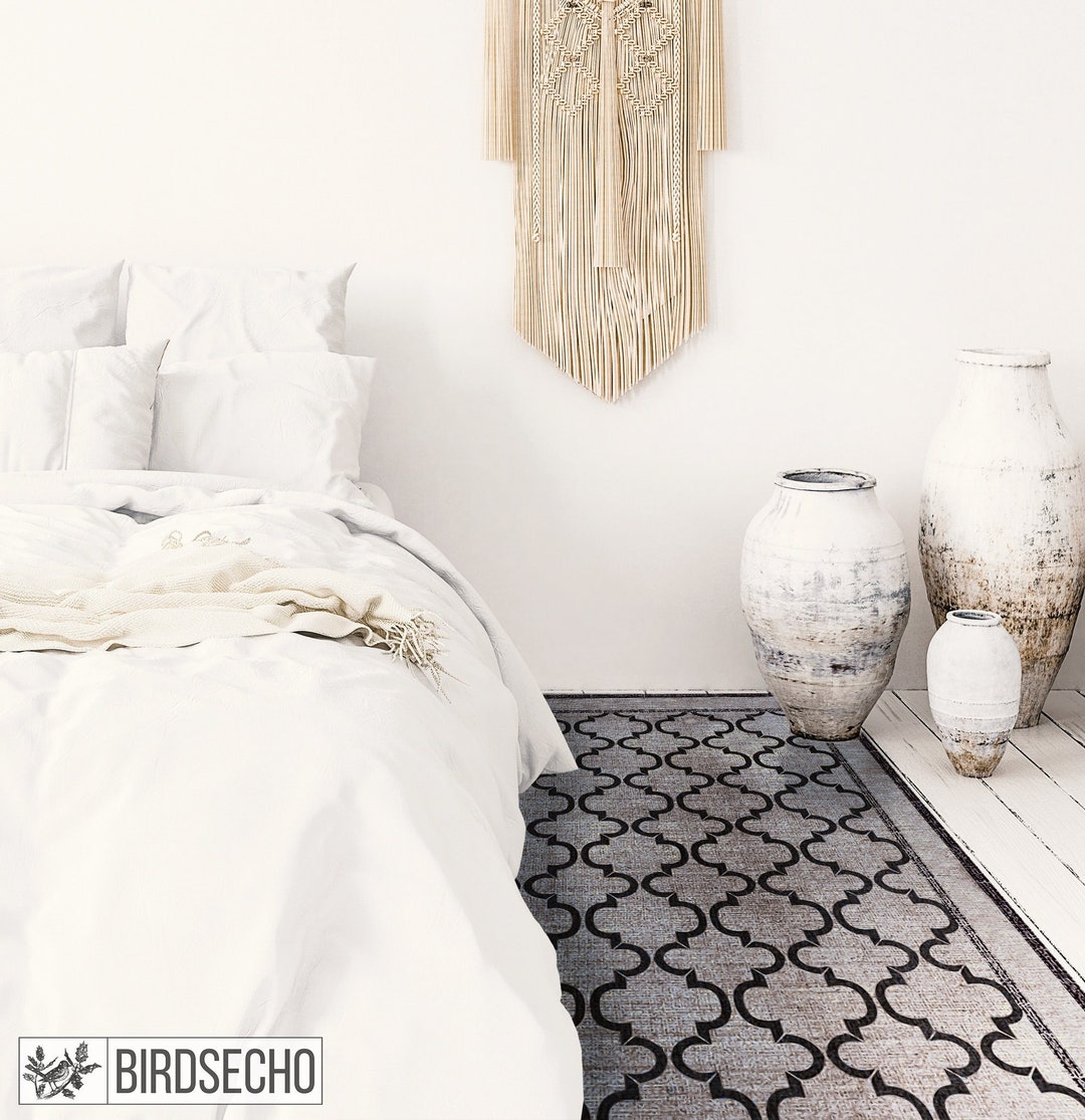 Layla Shiny Vinyl Mat, Floor PVC Mat, Linoleum Carpet, Nursery Vinyl ...