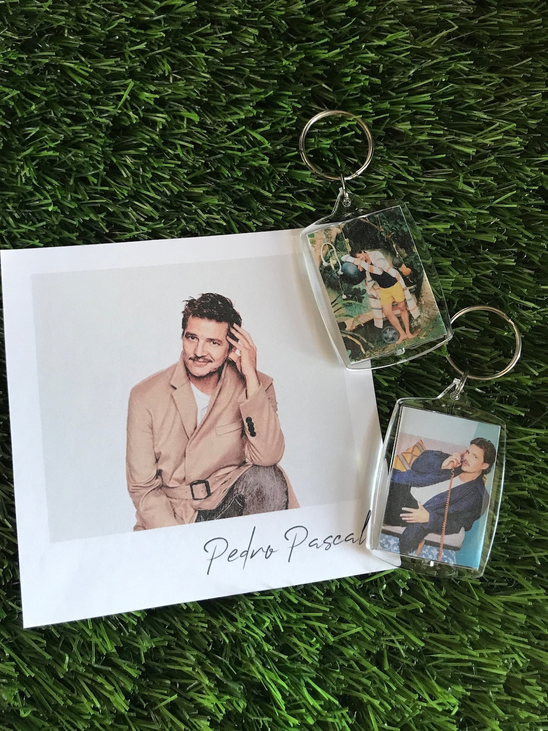 Pedro Pascal Keychain & Print - Etsy