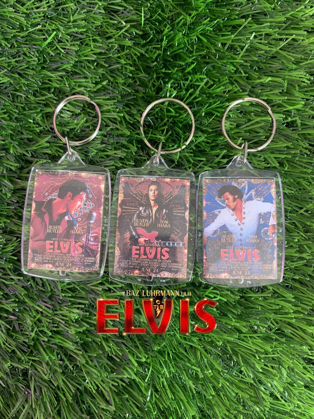 Elvis Keychain - Etsy