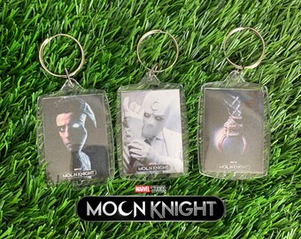 Moon Knight Keychain - Etsy