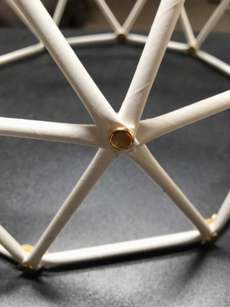 Geodesic Sphere 3v (3 Frequency) Tabletop Model Kit (17" Diameter) - Etsy