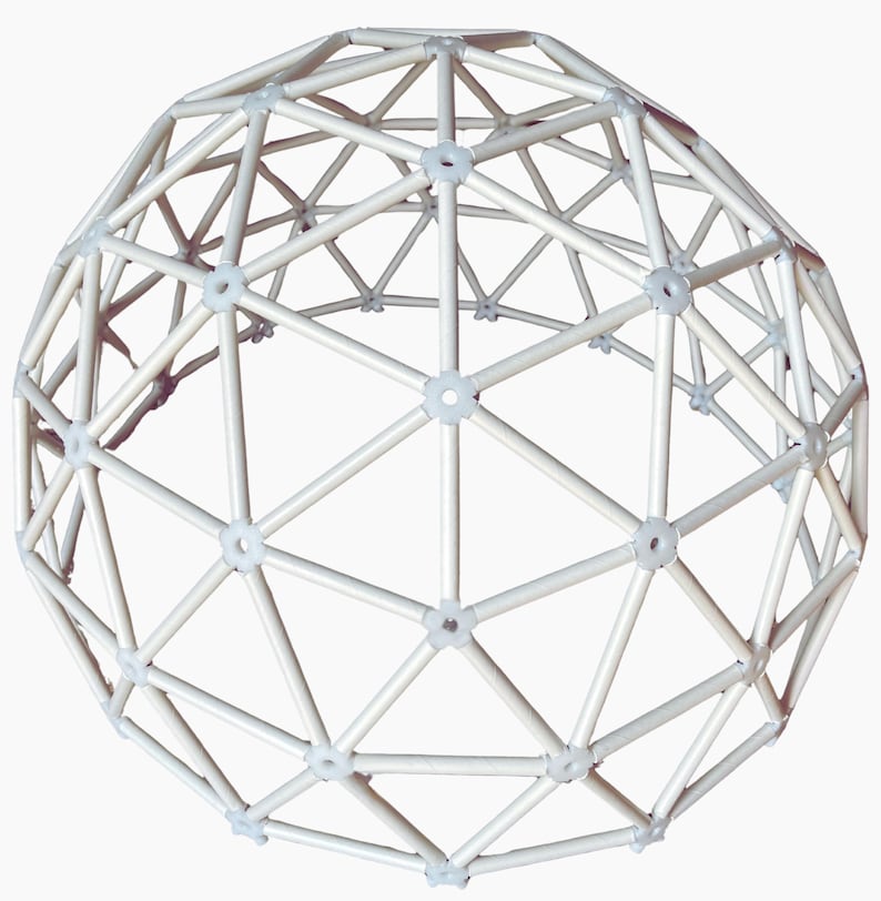 Geodesic Dome Kit (3V 5/8) – Patent Pending Flexible Hub System | STEM ...