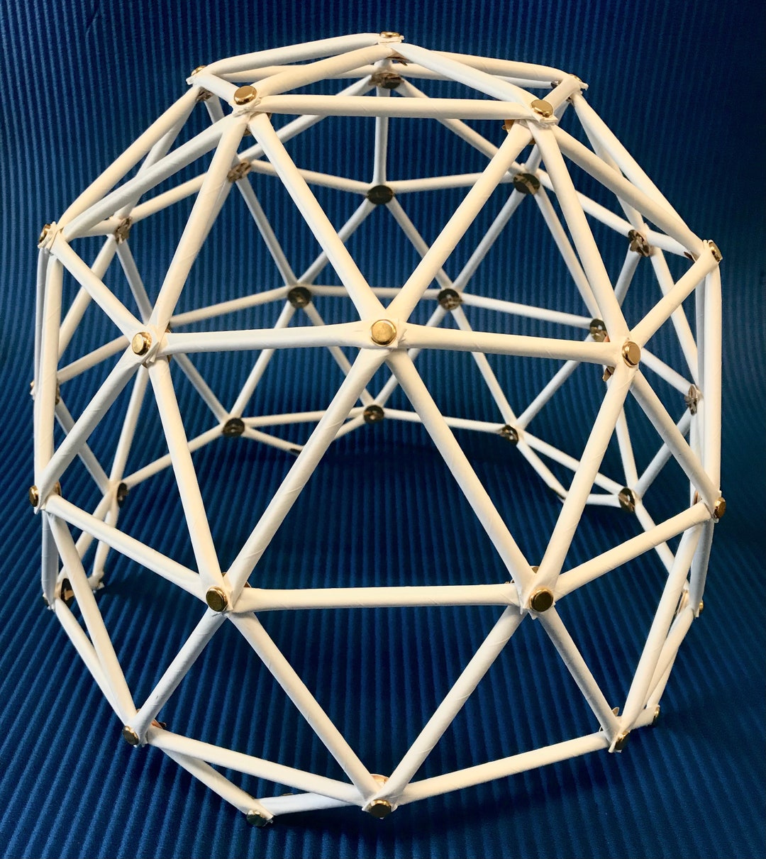Geodesic Dome Model 2v Silo Tabletop Kit (11-1/4" Diameter X 8-1/2 ...