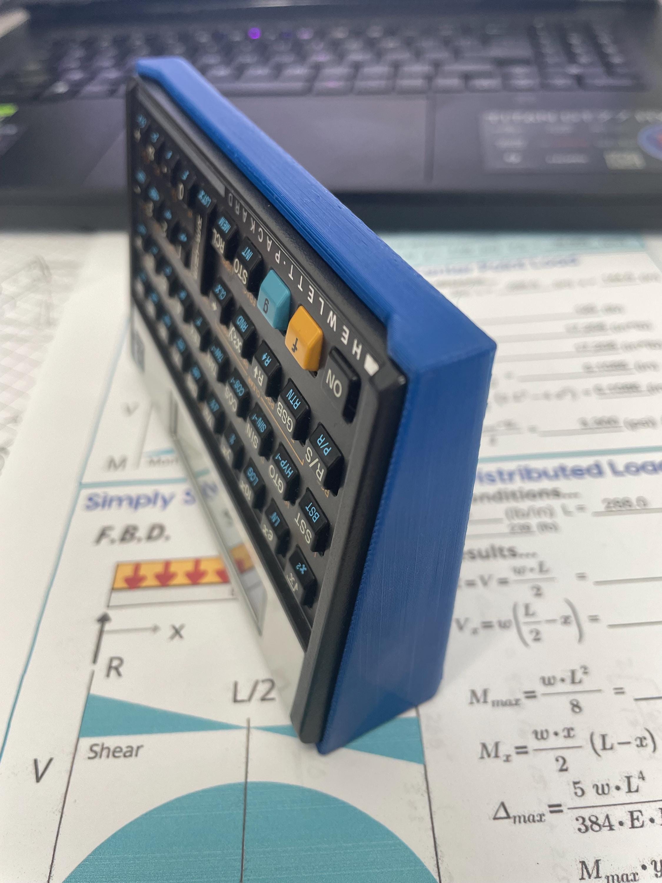 HP Calculator Holder | 15C and 12C Holder | HP Calculator Desktop ...