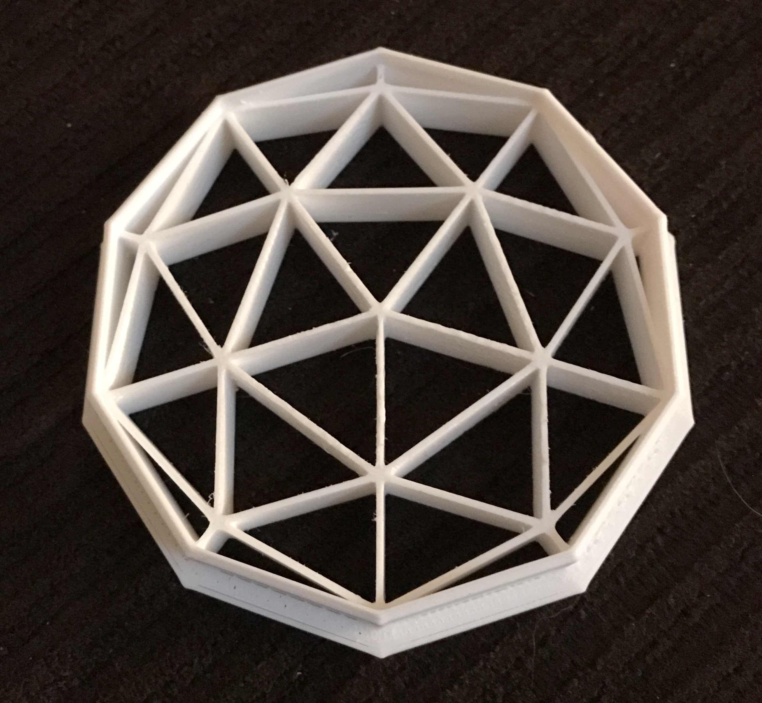 Unique Geodesic Dome Cookie Cutter / Polymer Clay Cutter - Etsy