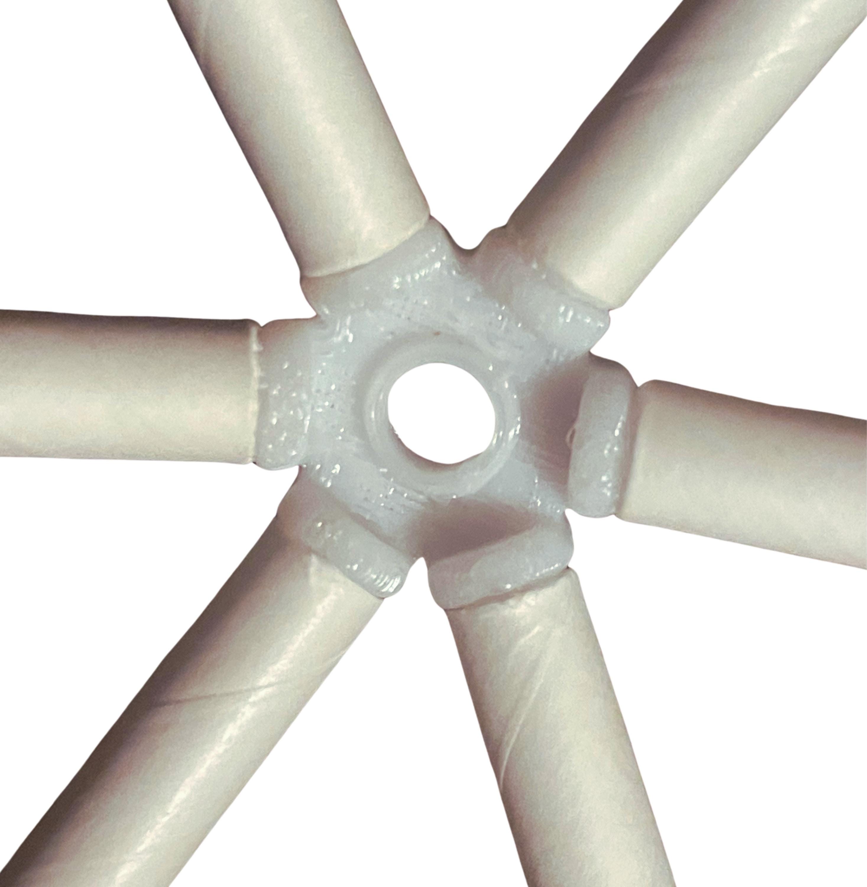 Geodesic Dome Kit (3V 5/8) – Patent Pending Flexible Hub System | STEM ...