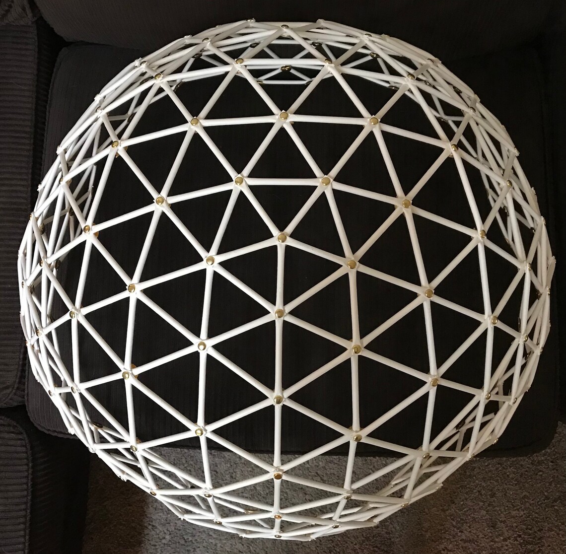 Geodesic Dome Model 5v 8/15 Tabletop Kit (26-1/2" Diameter X 15" Tall ...