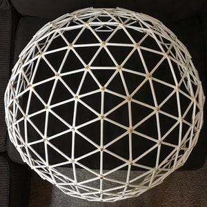Geodesic Dome Model 5v 8/15 Tabletop Kit (26-1/2" Diameter X 15" Tall ...