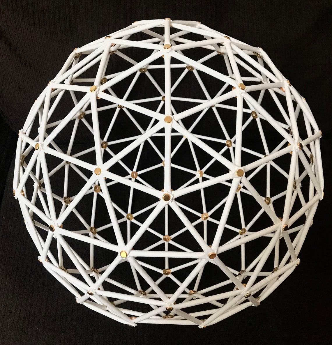 Geodesic Sphere 3v (3 Frequency) Tabletop Model Kit (17" Diameter) - Etsy