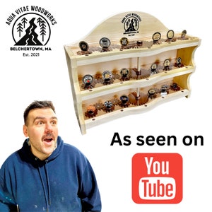 Wall Mounted Rotating Challenge Coin Display / Rotating Challenge Coin ...