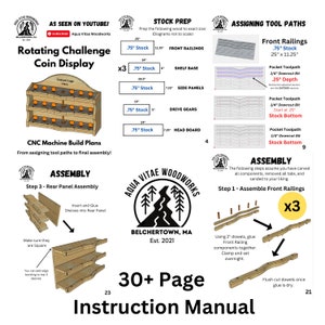Wall Mounted Rotating Challenge Coin Display / Rotating - Etsy