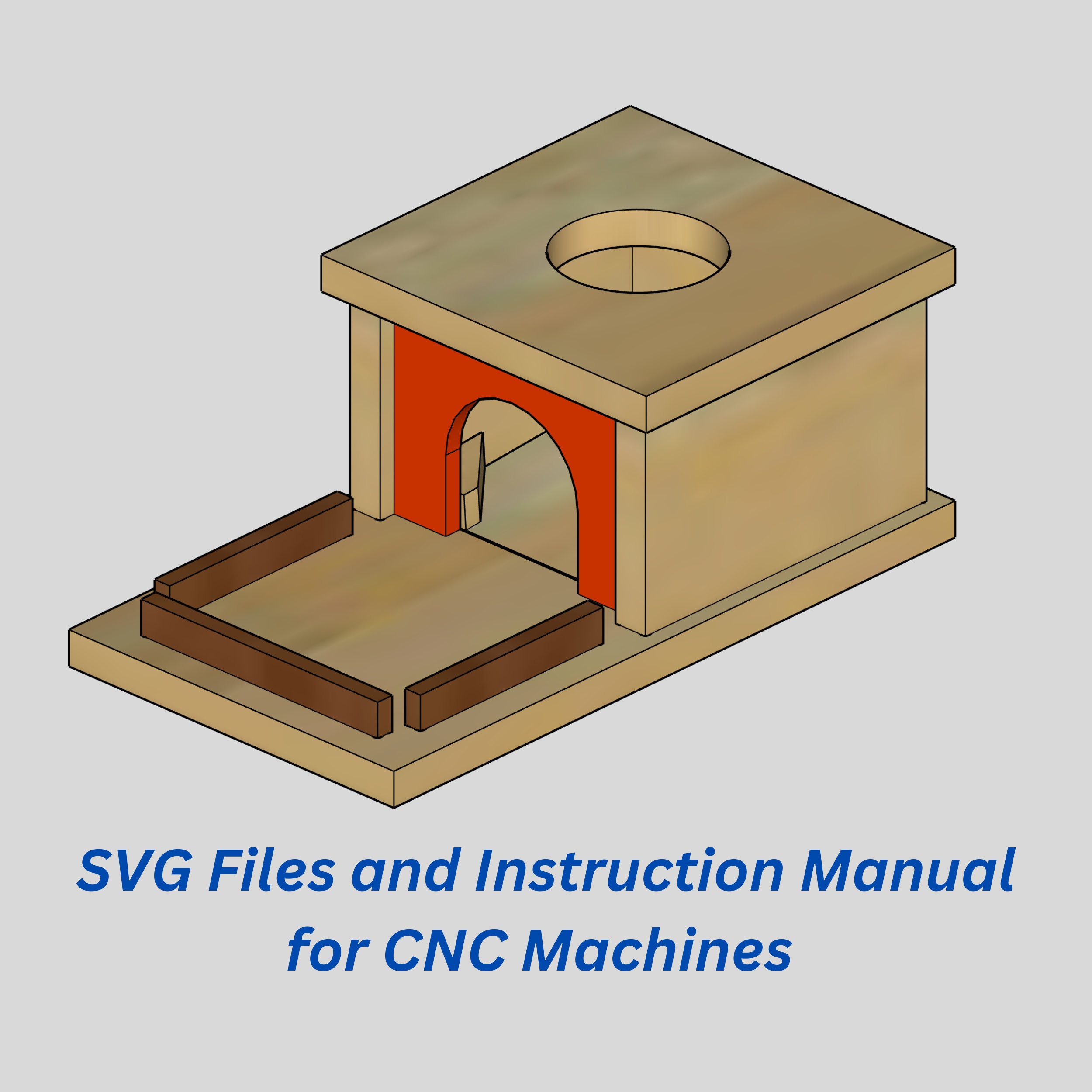 Montessori Toy CNC Machine / Montessori Toy SVG Files / CNC Machine ...