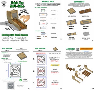 Table Top Skee Ball / CNC Router Project / SVG Files - Etsy