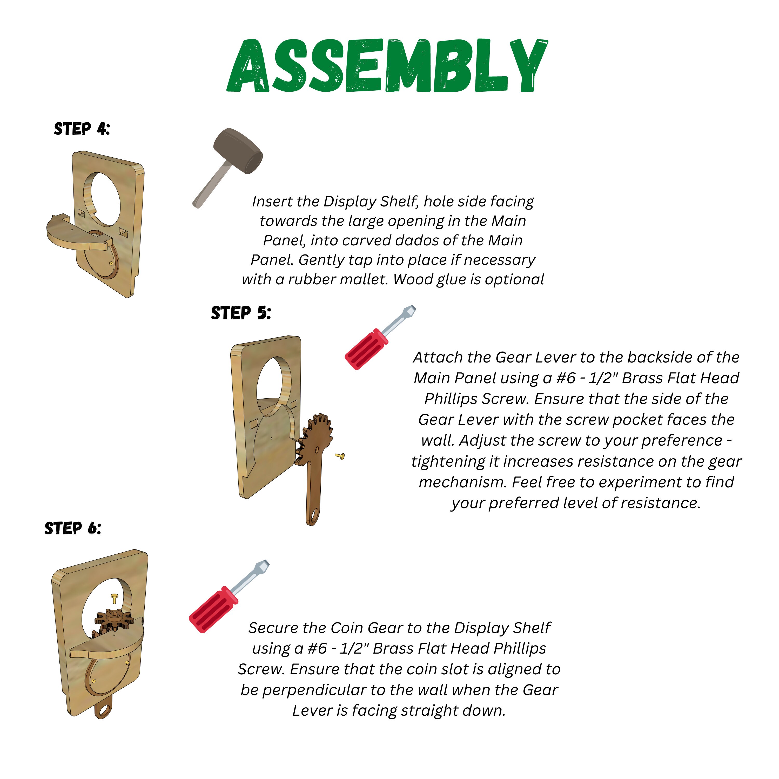 Digital Downloadable CNC Router Plans for Dual View Coin Display ...