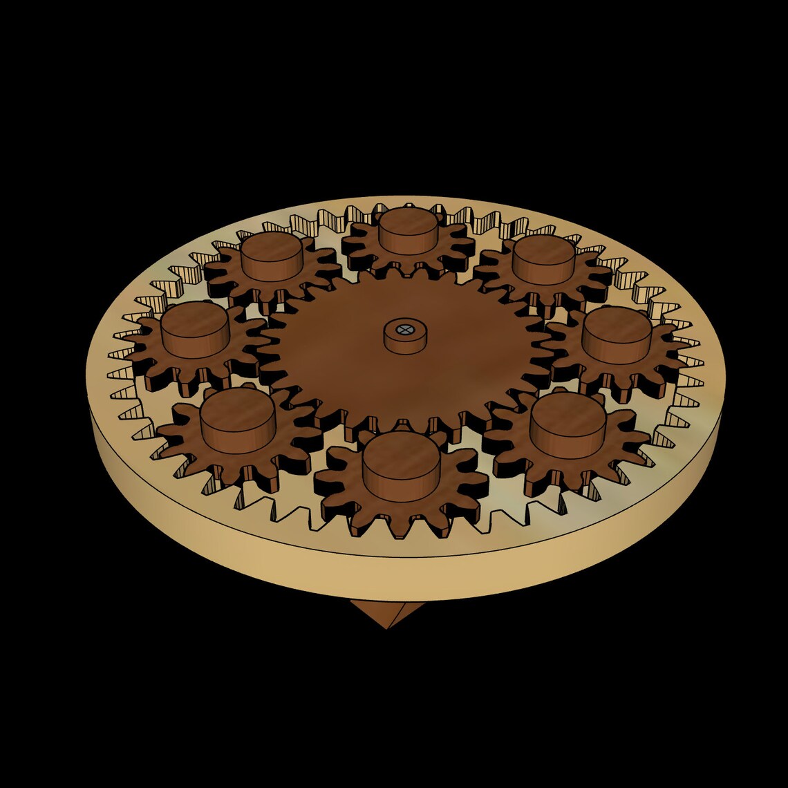 Motorized Challenge Coin Display SVG / Rotating Challenge Coin Display ...