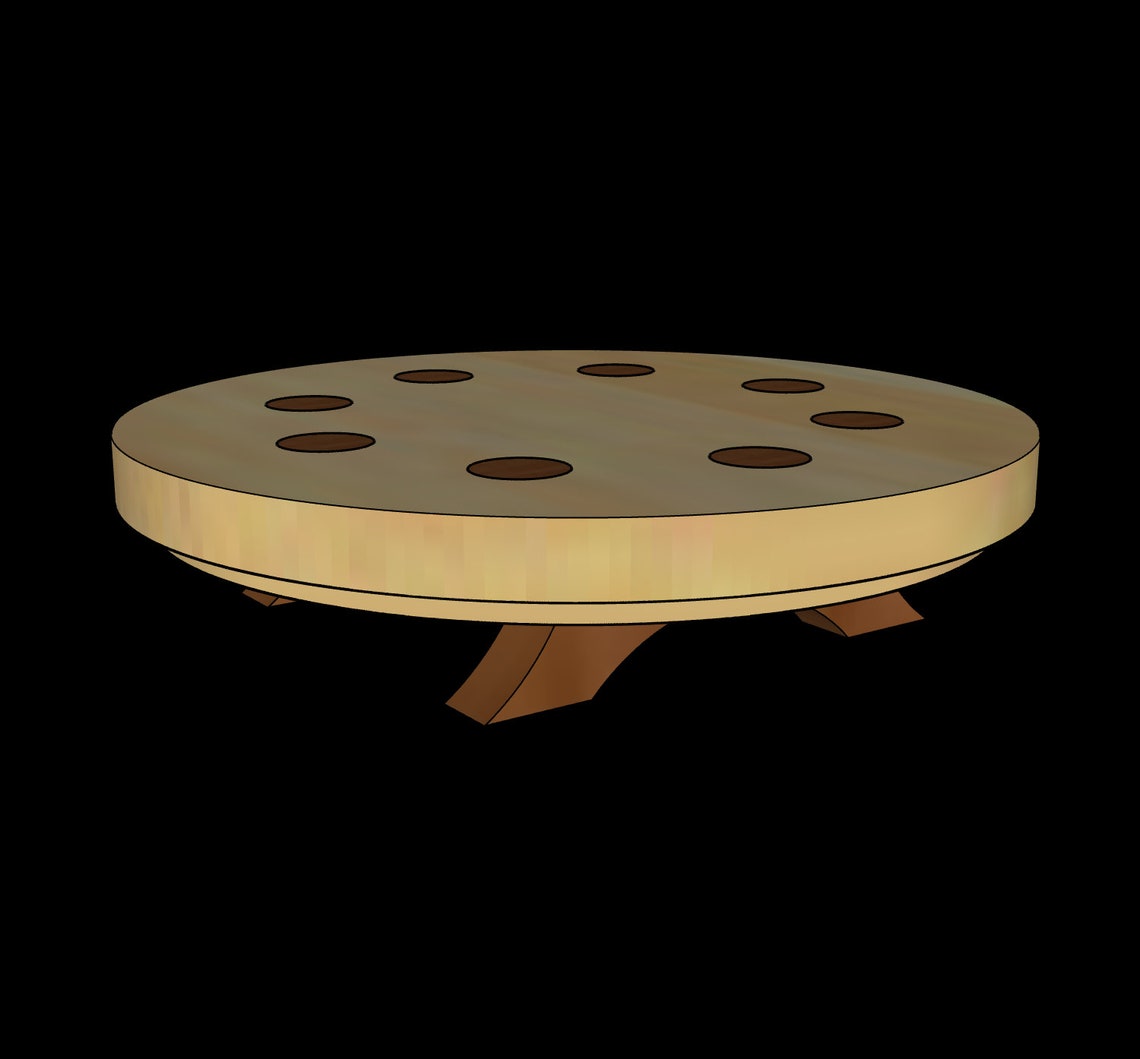 Motorized Challenge Coin Display SVG / Rotating Challenge Coin Display ...