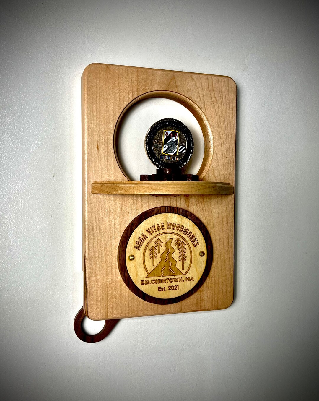 Dual View Coin Carousel / Custom Challenge Coin Display / - Etsy