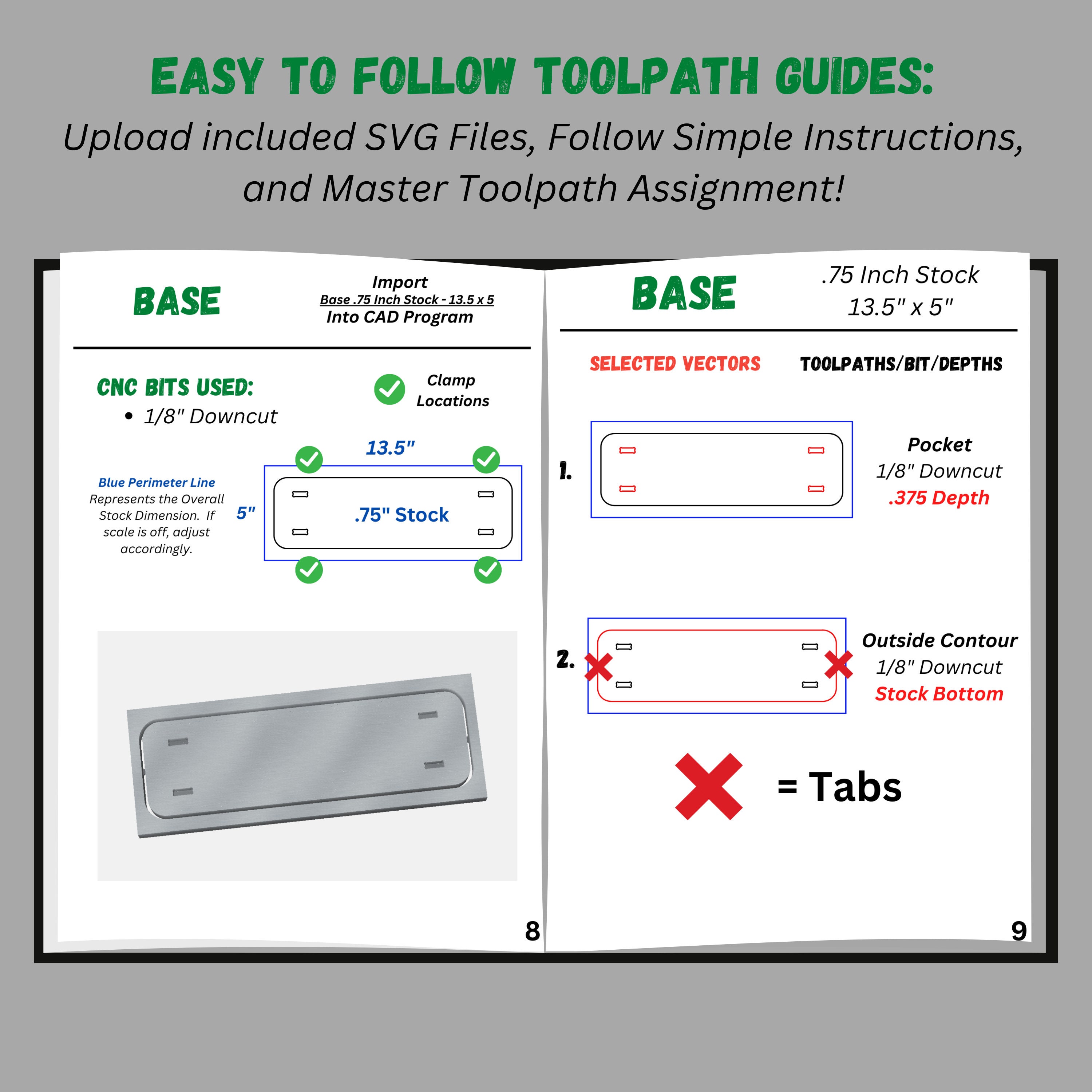 Spinning Acrobat Wooden Toy / Full CNC Build Manual (PDF) With Included ...