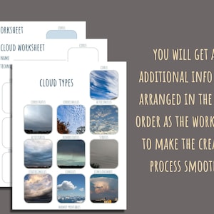 Cloud Study Homeschooling Curriculum Printable Cloud Unit Study ...