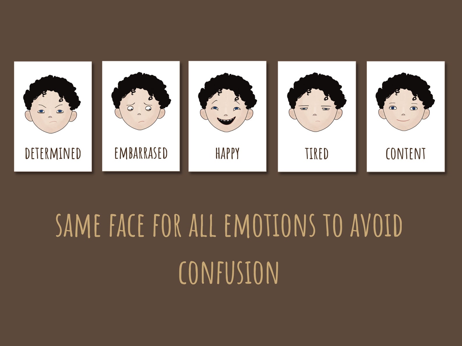 Printable Emotion Cards for Kids for Emotional Regulation and ...