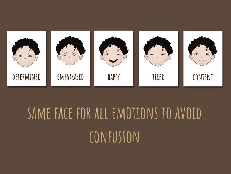 Printable Emotion Cards for Kids for Emotional Regulation and ...