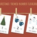 Printable Christmas Activity for Kids, Early Math Learning, Number ...