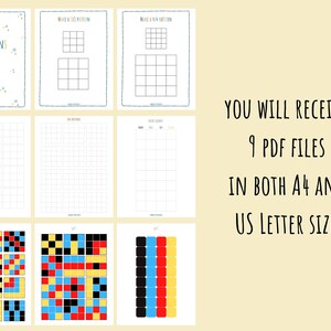 Printable Math Activity Pattern Recognition Kindergarten Math Learning ...