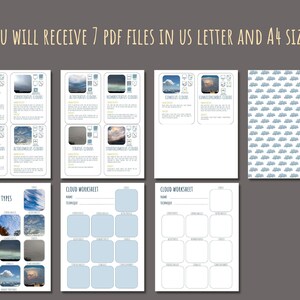 Cloud Study Homeschooling Curriculum Printable Cloud Unit Study ...