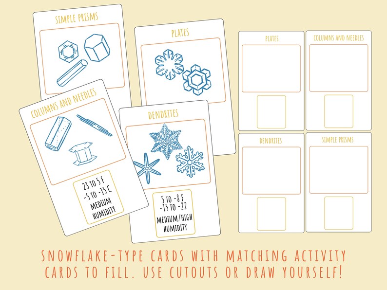 Winter Snow Unit Study: Preschool Printable (PDF) - Etsy