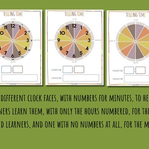 Learn to Tell Time Worksheet Printable Kids Learning Time Activity ...