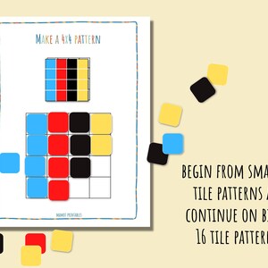 Printable Math Activity Pattern Recognition Kindergarten Math Learning ...
