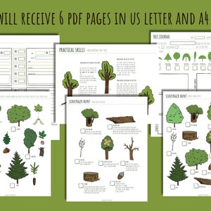 Printable Scavenger Hunt for Nature Walks Charlotte Mason Inspired ...