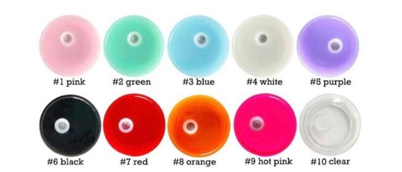 Acrylic/plastic Glass Can Lids 16oz - Etsy