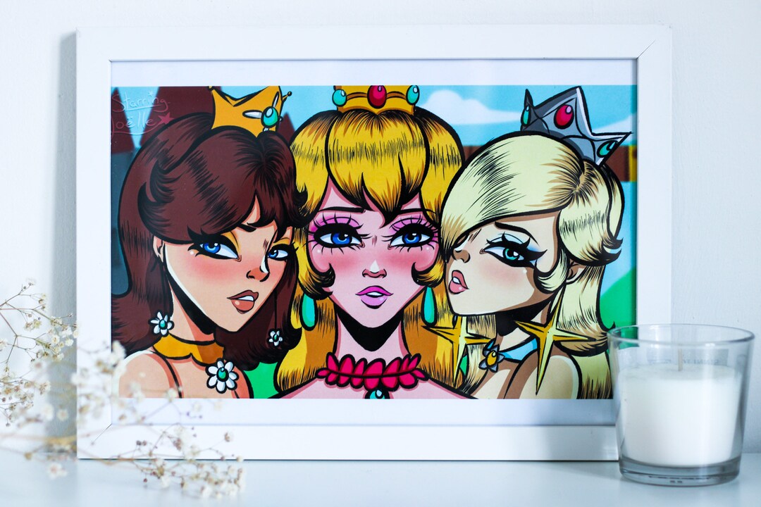 Mario Princesses • Princess Peach, Princess Daisy and Rosalina • Super ...