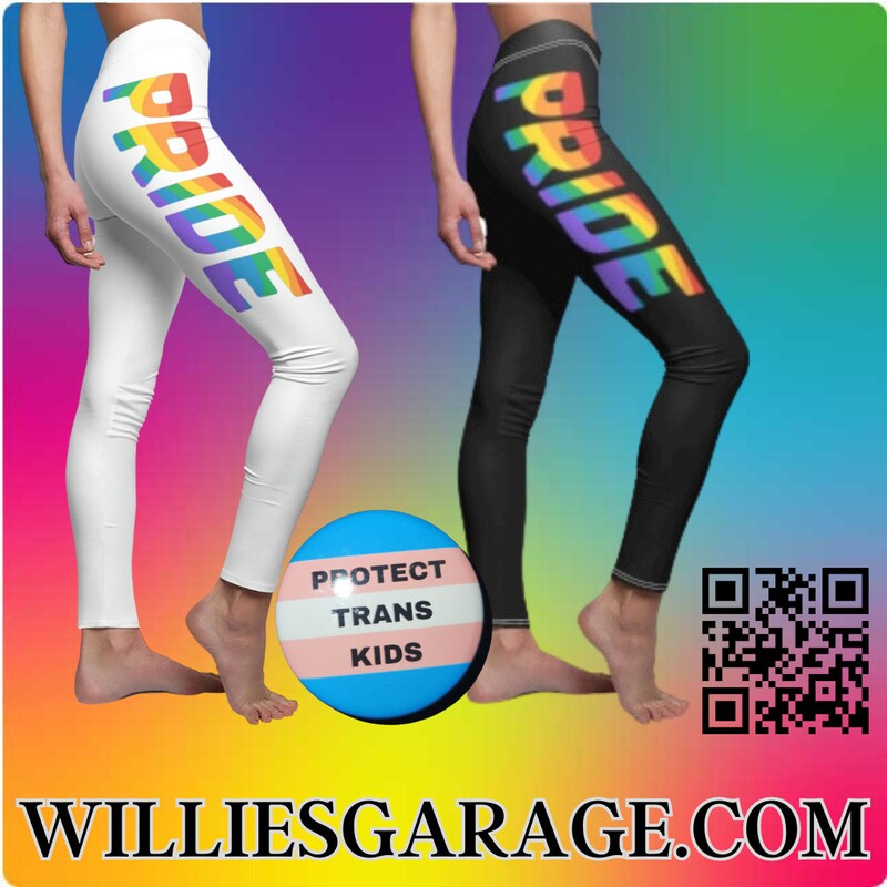 Trans Woman Leggings Etsy 1283
