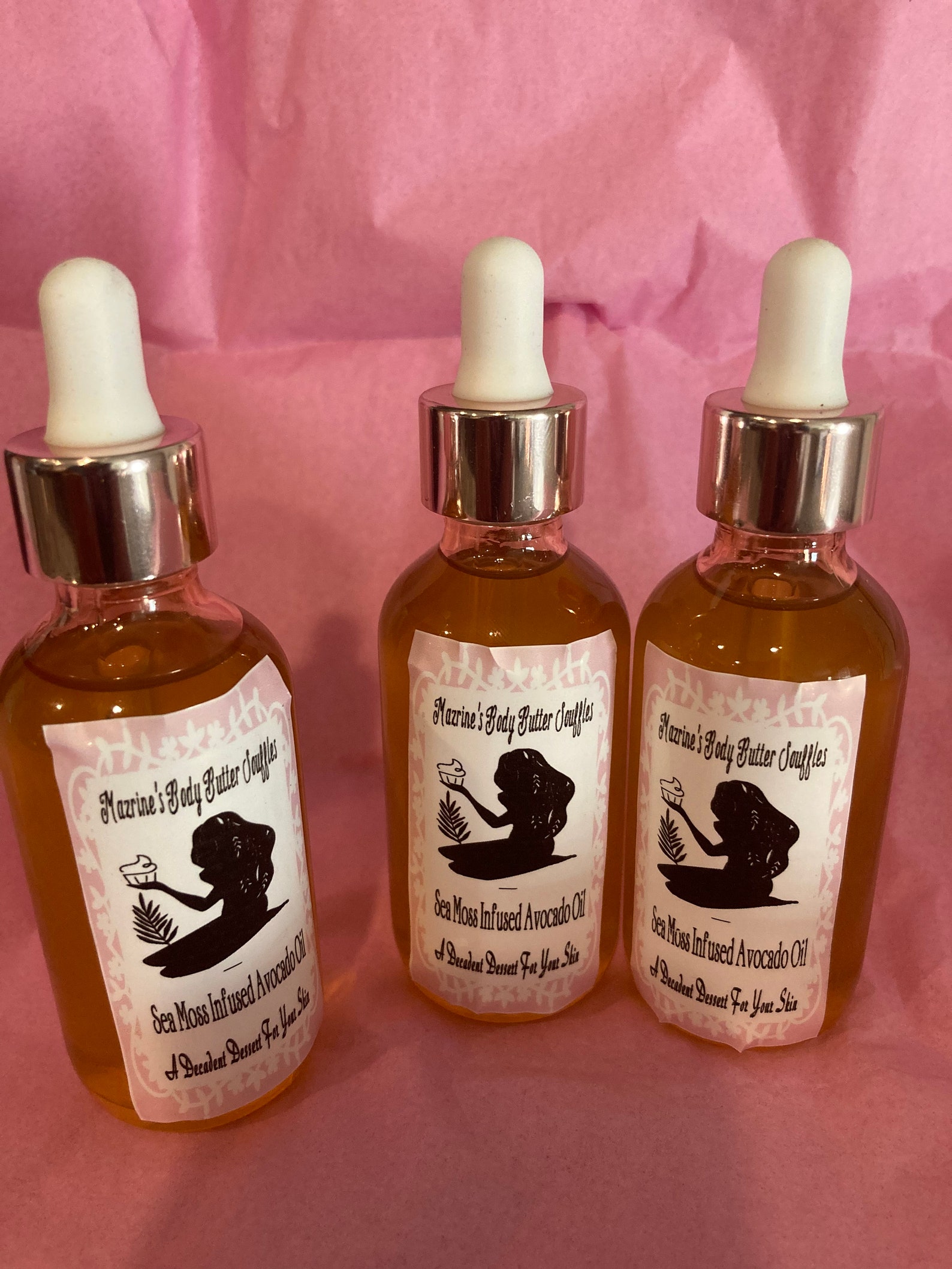 Sea Moss and Aloe Infused Avocado Oil - Etsy