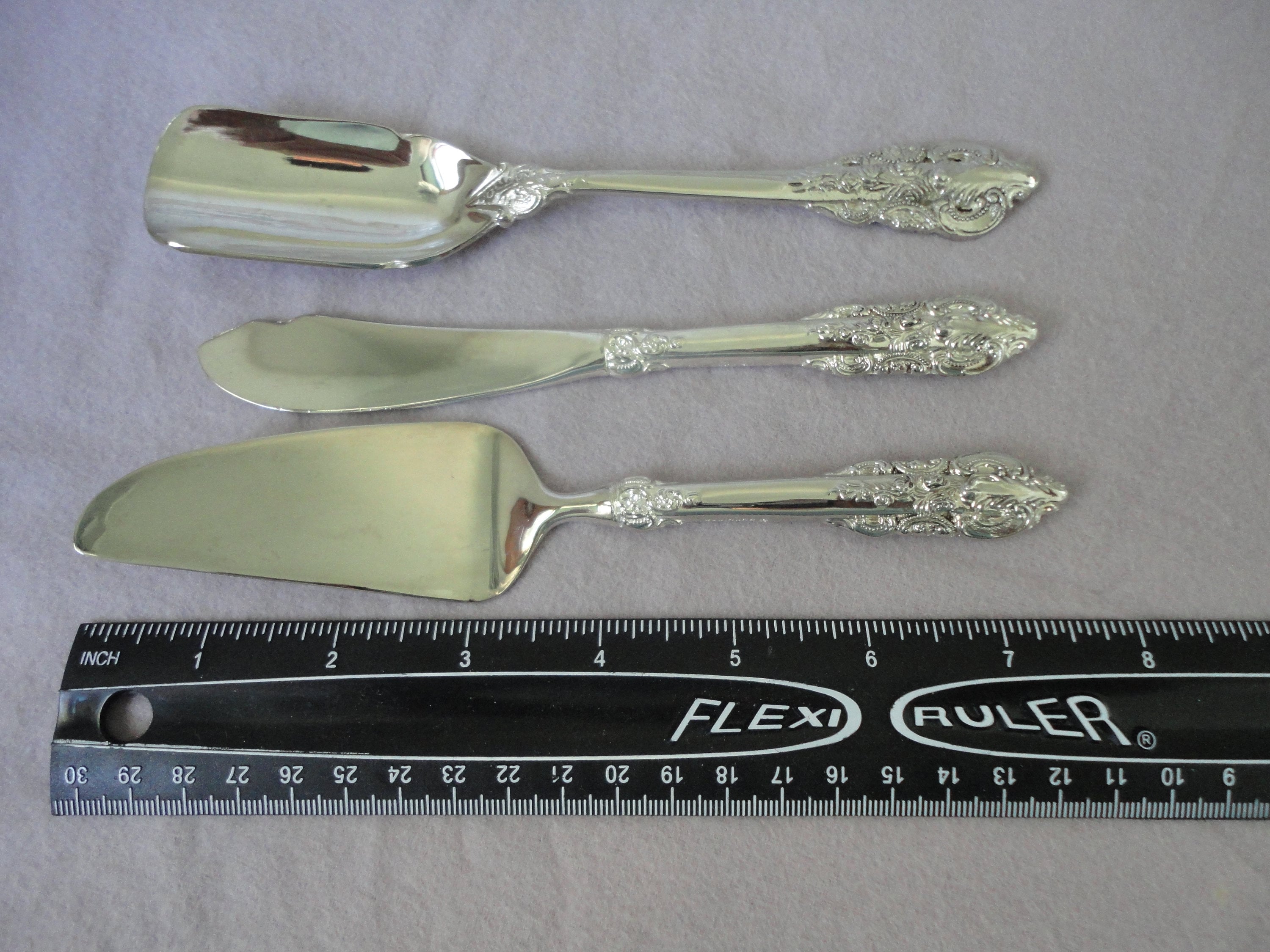 Godinger GSA Silver Art Vintage Baroque Silver-plate Cheese Servers 3 ...