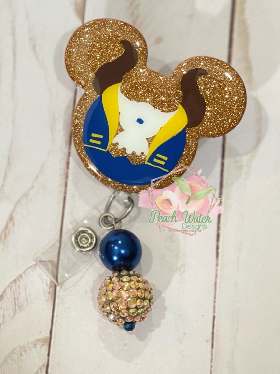 Beauty and the Beast Badge Reel the Beast | Etsy
