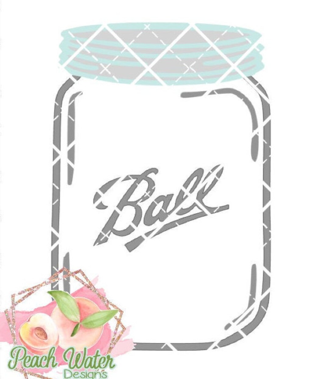 Ball Shaker Mason Jar SVG Fits Some Shaker Molds - Etsy