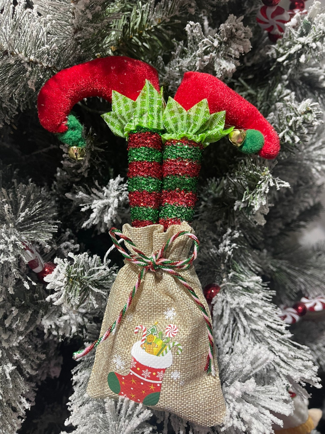 Elf Christmas Tree Ornament - Etsy