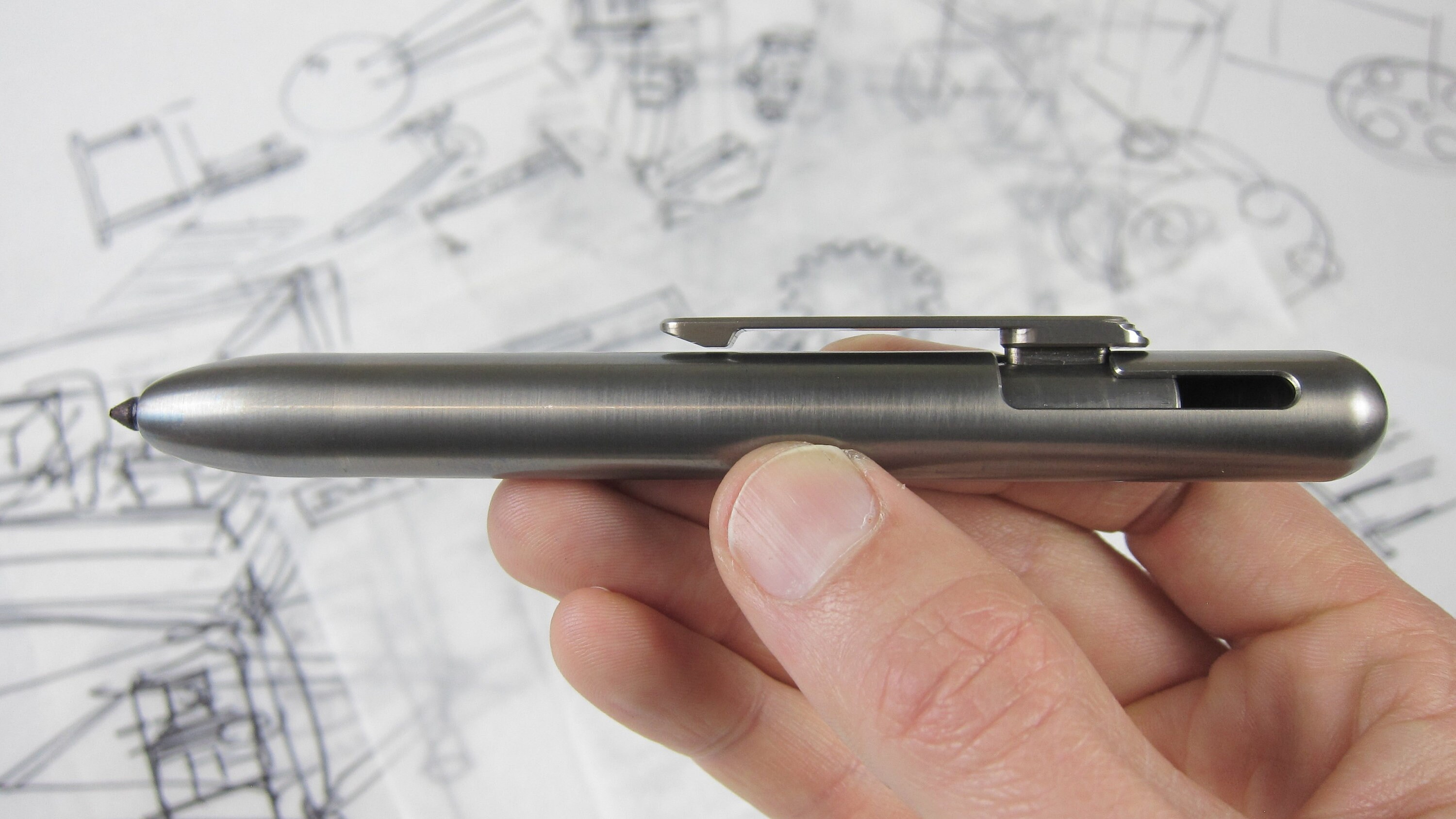 MARKSMITH TITANIUM Bolt Action Retractable Permanent Marker - Etsy