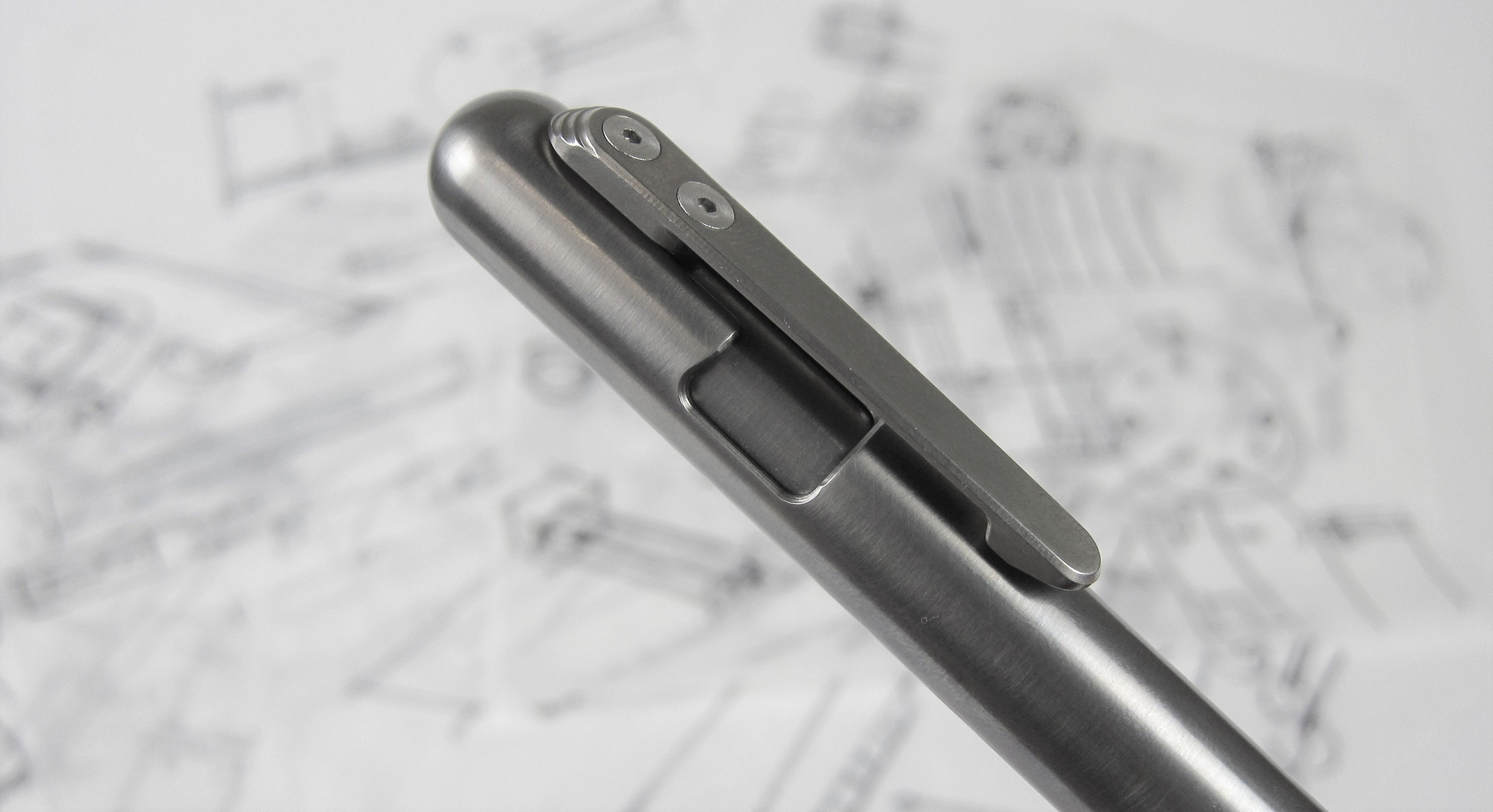 MARKSMITH® TITANIUM Bolt Action Permanent Marker With Custom Engraving ...